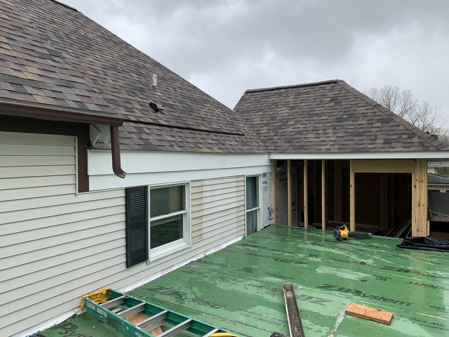 Neighborhood Roofing Shingle Over Intake Edge Vent